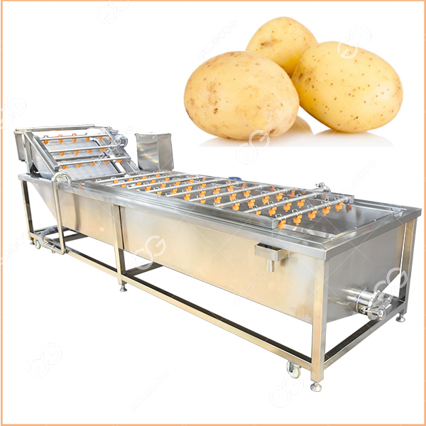 Automatic Potato Washing Cleaning Equipment For Sale