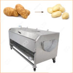 1000kg/h Brush Type Potato Washing Machine Supplier