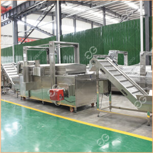 Continuous Potato Chips Frying Machine For Sale 300Kg/H