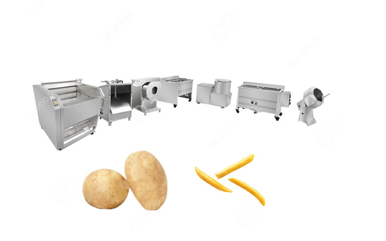 French Fries Production Line Sold in USA - Potato Process Machines Supplier