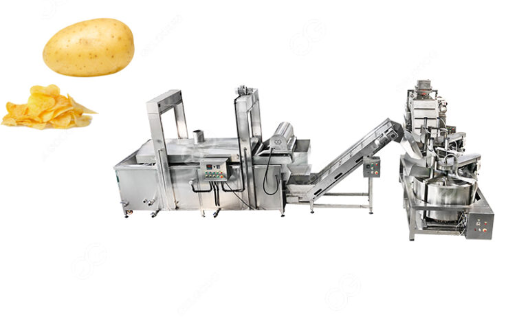 Potato Chips Manufacturing Process Flow Chart - Potato Process Machines Supplier